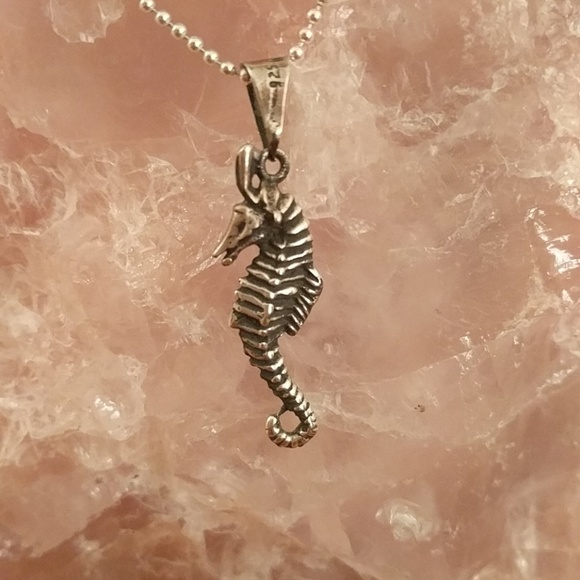 Jewelry | Sterling Silver Seahorse Pendant | Poshmark